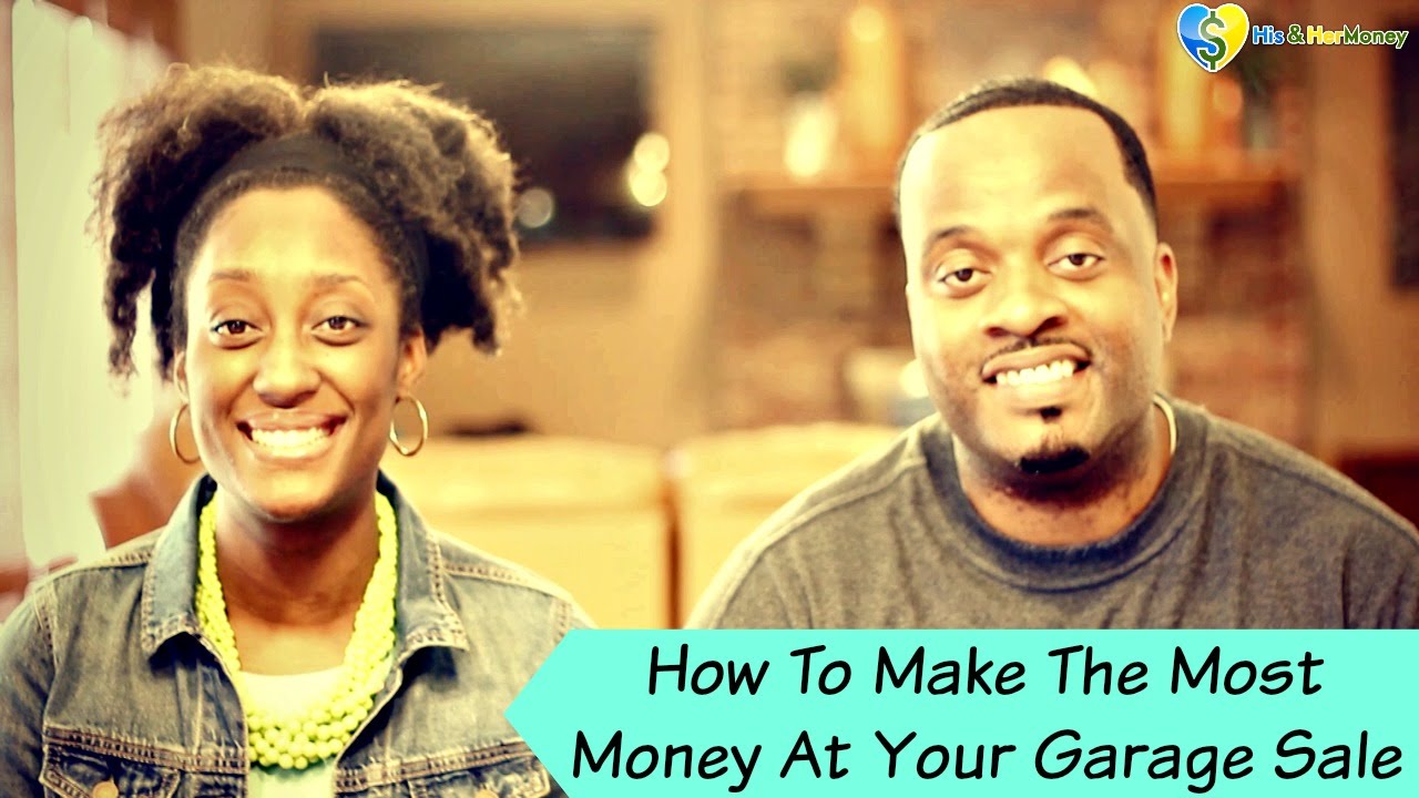 How to Make the Most Money at Your Garage Sale - Guapify