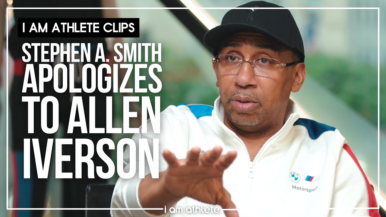 STEPHEN A. SMITH Offers Up Apology To Allen Iverson and Glenn Robinson ...