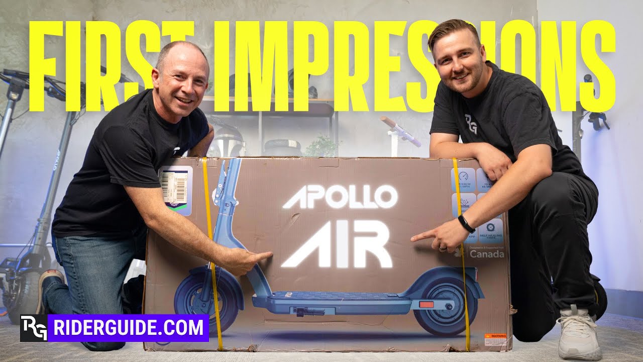First Ride 2023 Air - 5 Updates For Apollo’s Lightest Electric Scooter ...