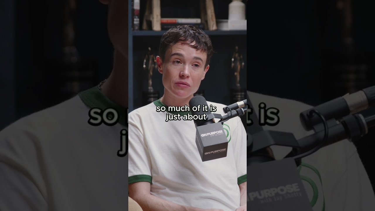 Elliot shares how acting has changed for him #elliotpage # ...