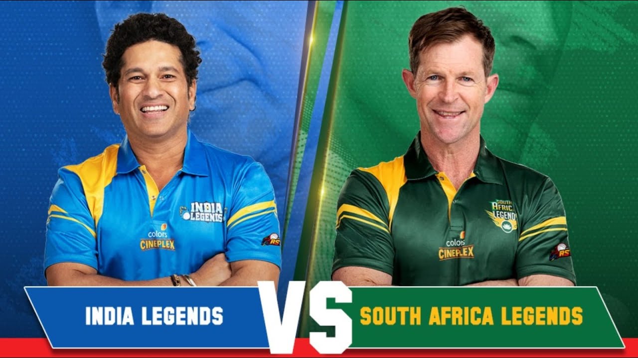 India Legends vs South Africa Legends | Match Highlights | Skyexch RSWS ...