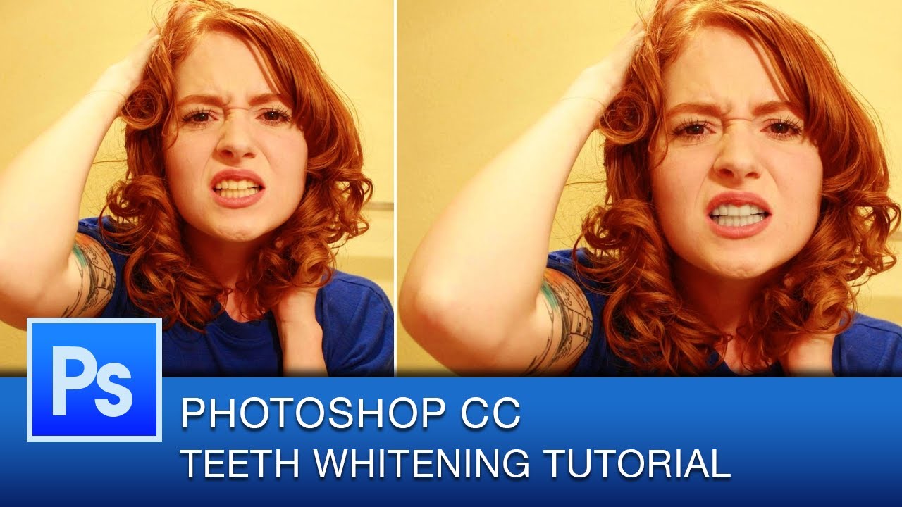 Photoshop CC Tutorial How to Whiten Teeth | Photoshop Tutorial - Guapify