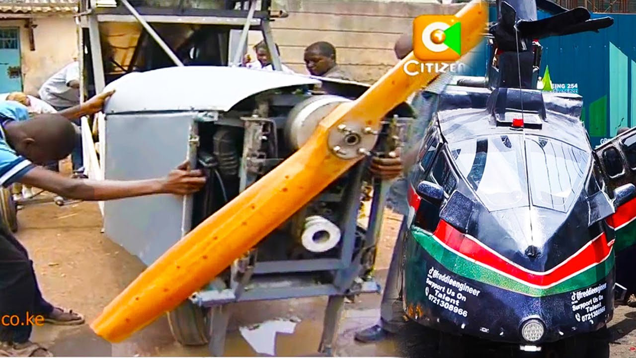 Flying Scraps | African Homemade Airplanes - Guapify - Democratizing Wealth