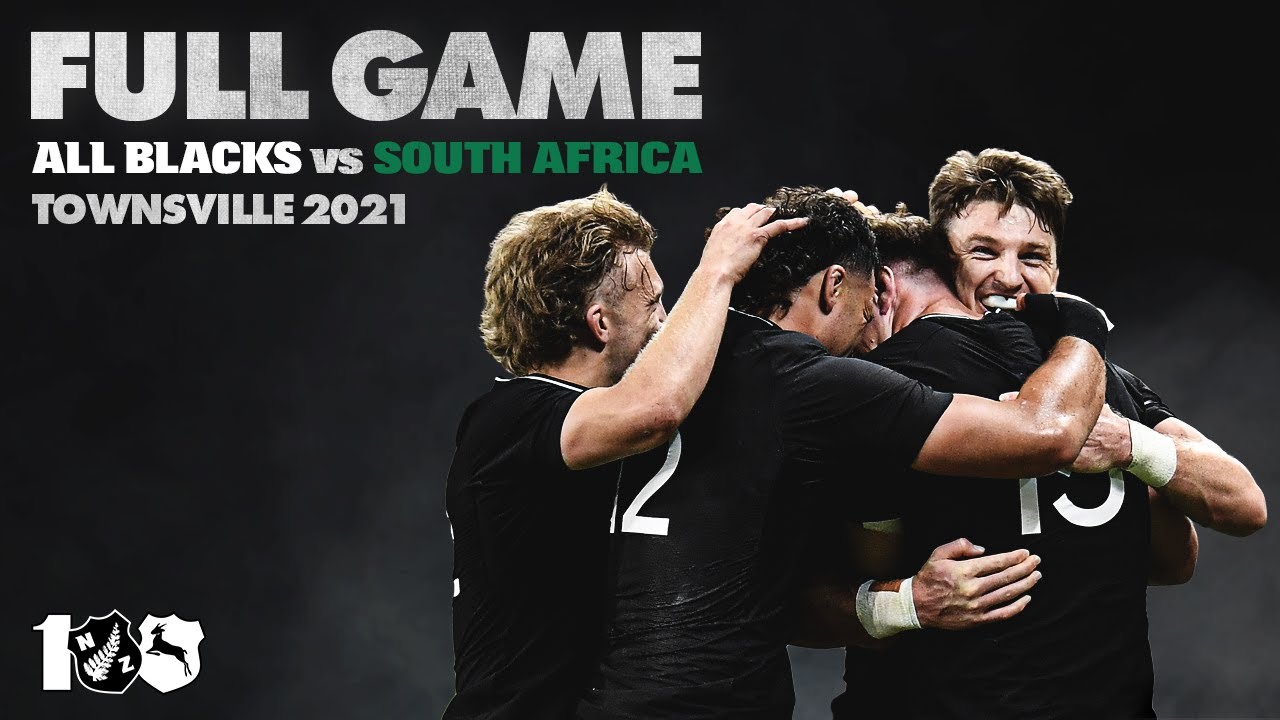 FULL GAME: All Blacks v South Africa (2021 – Townsville) - Guapify ...