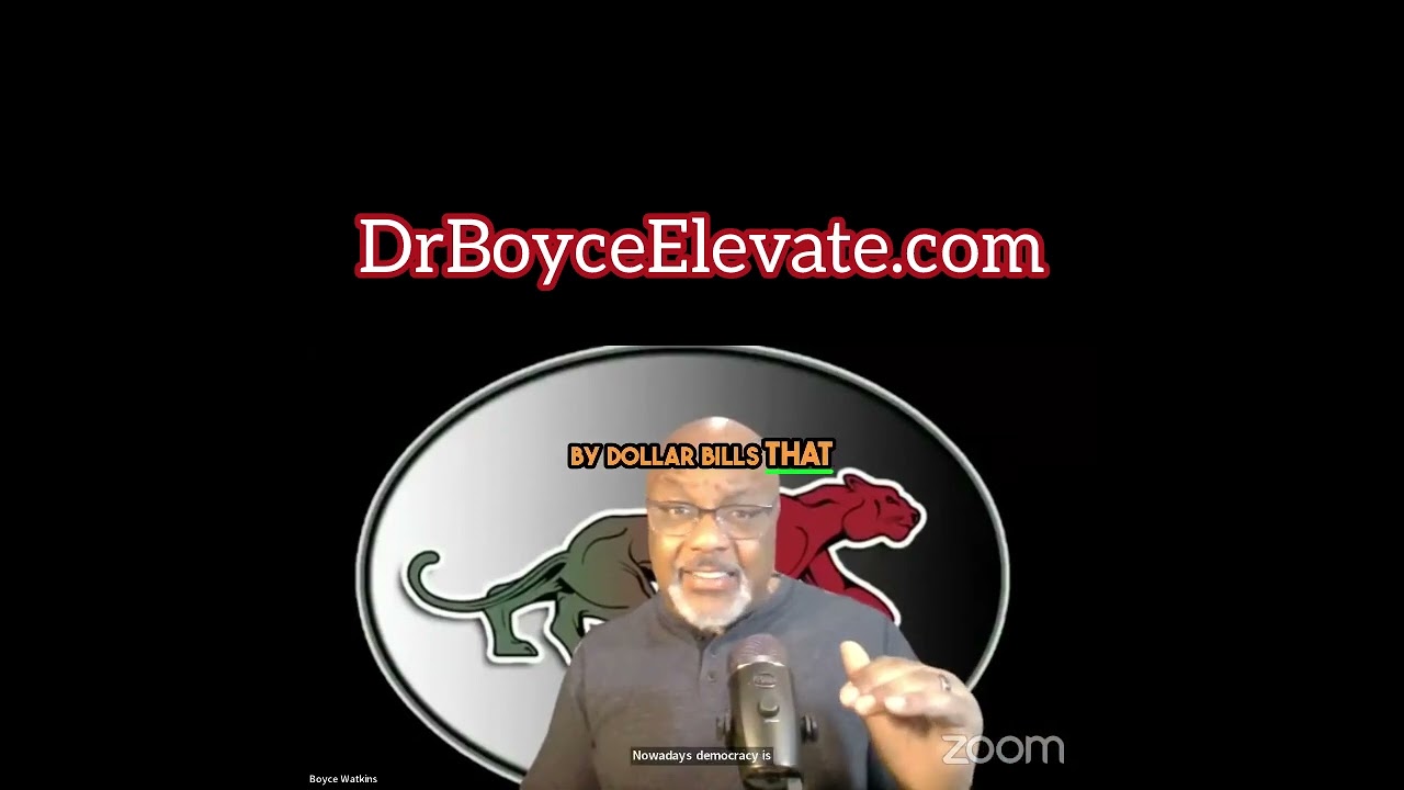 Dr Boyce explains black wealth and power - Guapify