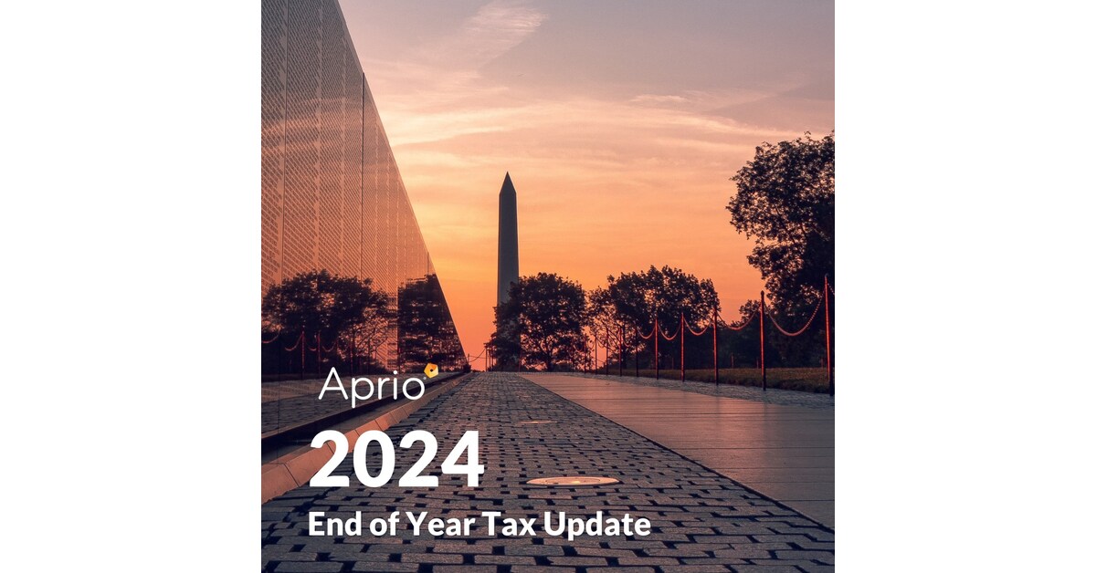 Aprio Releases 2024 End-of-Year Tax Update - Guapify - Building Black ...