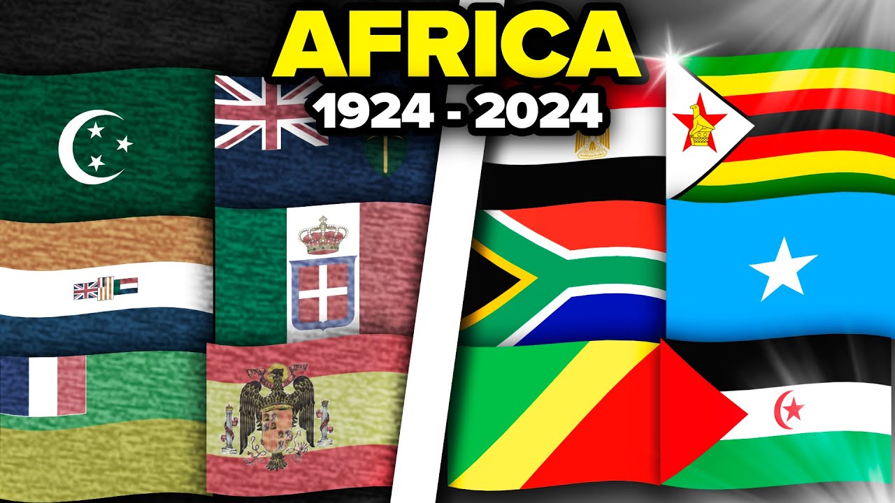 Evolution of ALL African Flags Over Last 100 Years (1924-2024) - Guapify