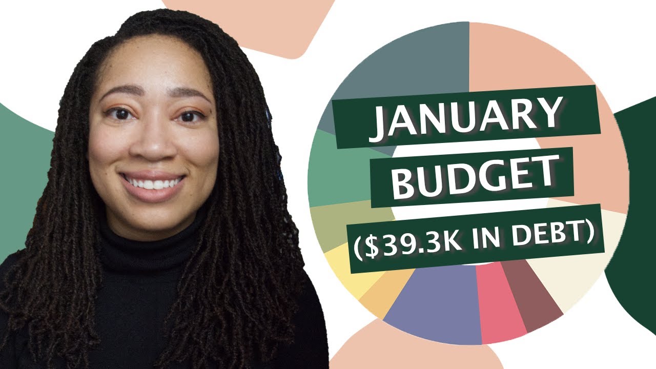 JANUARY BUDGET WITH ME | MONTHLY BUDGET | BUDGET PLANNING FOR SINGLES ...
