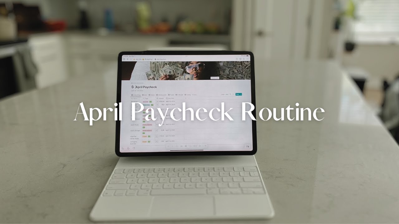 My April Paycheck Routine - Guapify - Democratizing Wealth