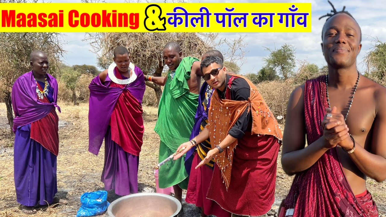 Maasai Cooking & Kili Paul’s Village Tour Vlog In Tanzania | Africa ...