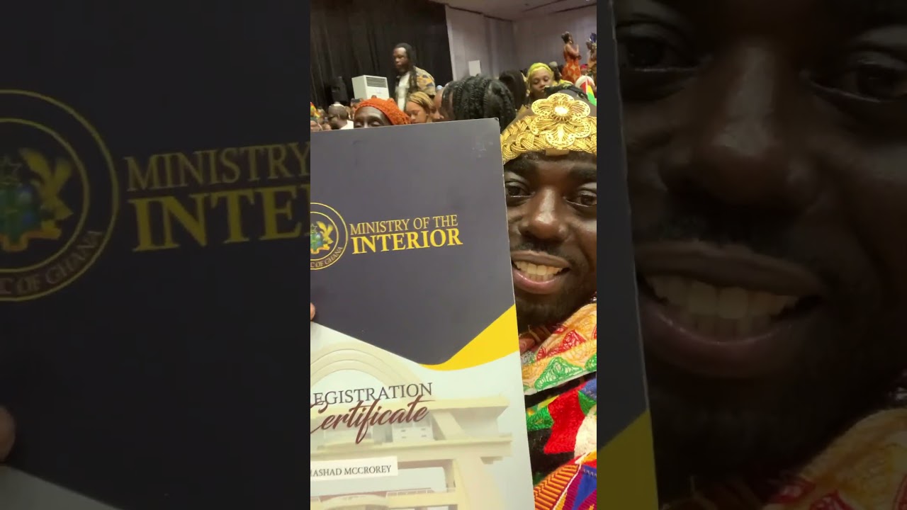 African American King in Ghana Receives Dual Citizenship African ...