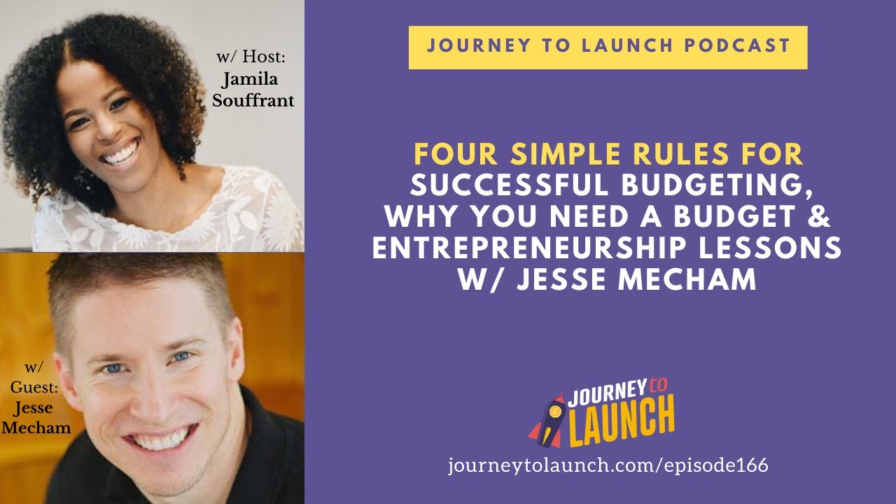 4 Simple Rules For Successful Budgeting & Entrepreneurship Lessons w ...