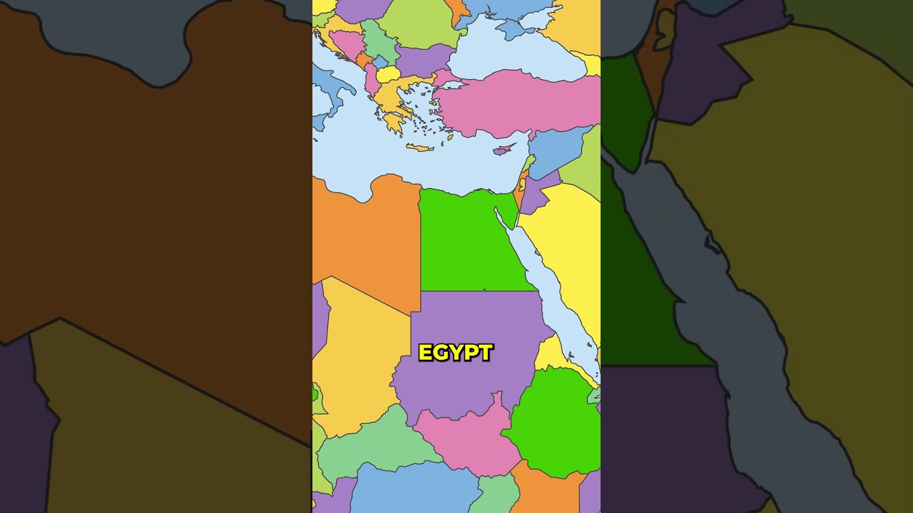 This Map Showing GDP in Africa is Crazy! #geography #maps #africa ...