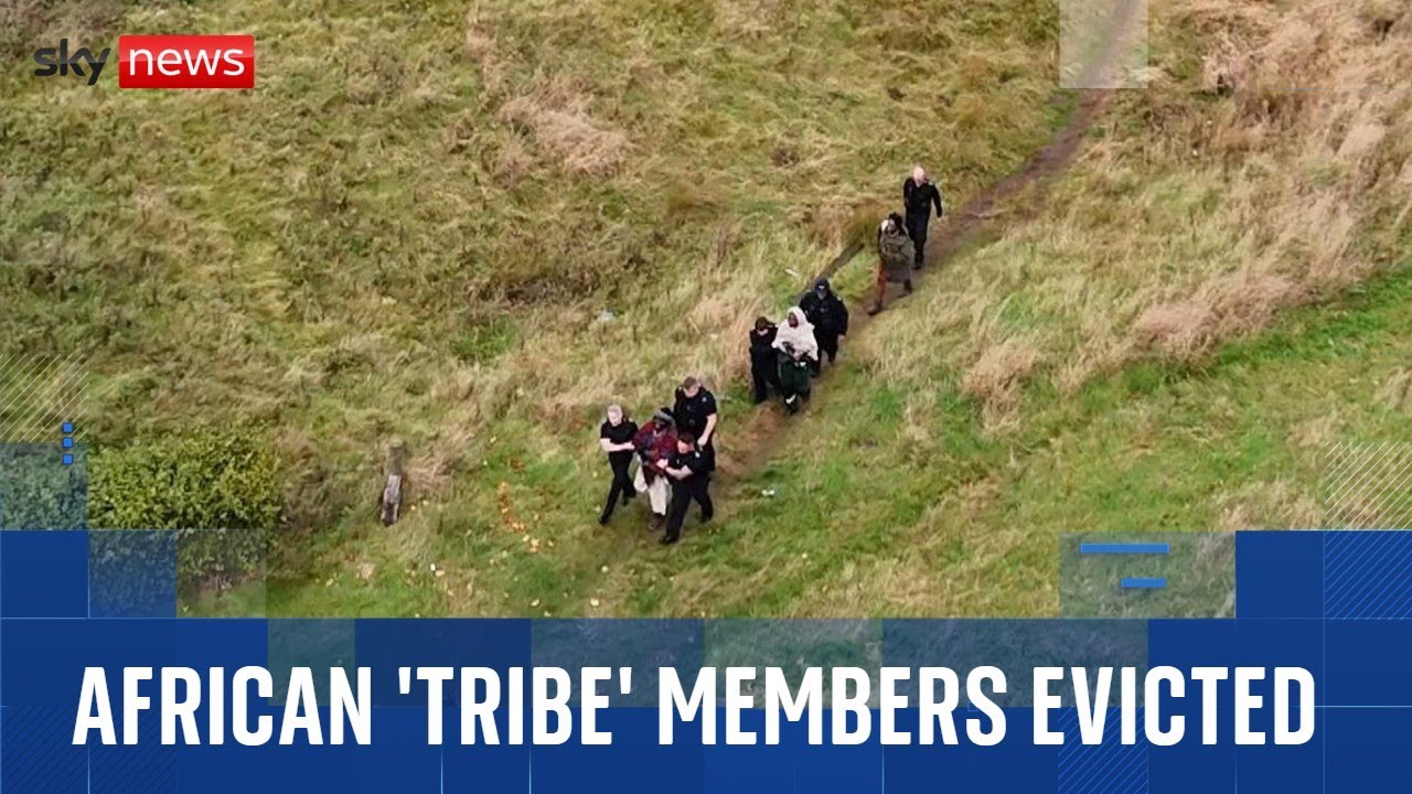 'African tribe' members evicted after raid on Scottish wood - Guapify